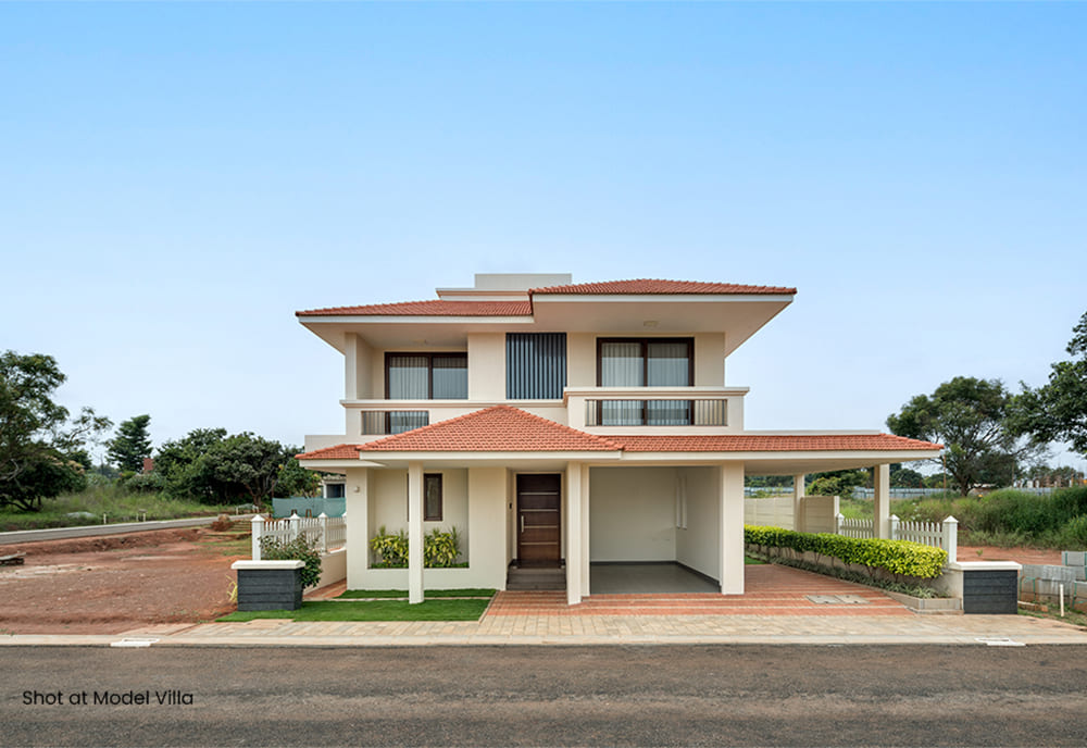 Adarsh Tranqville | Villa in North Bangalore | House for Sale in Hennur